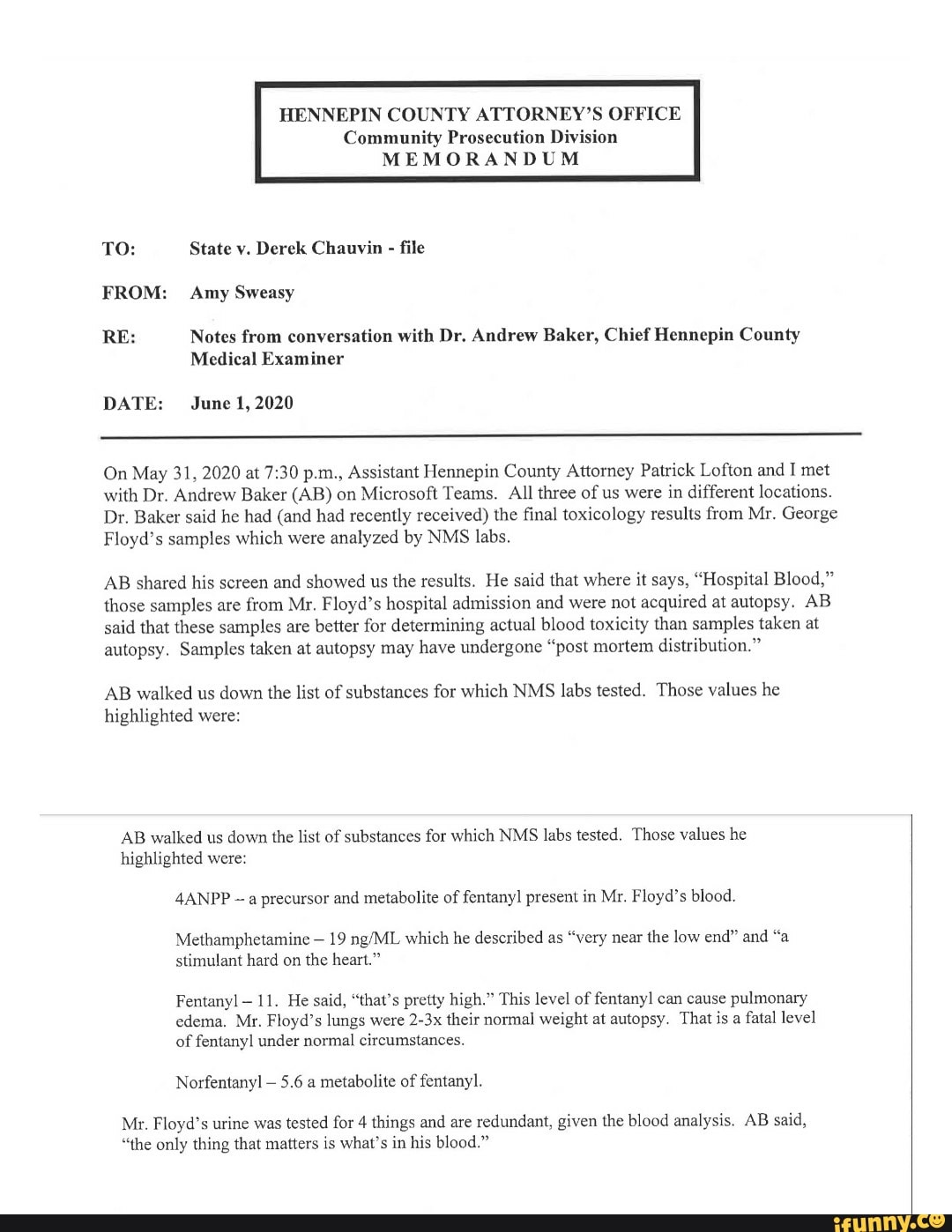 HENNEPIN COUNTY ATTORNEY'S OFFICE Community Prosecution Division ...