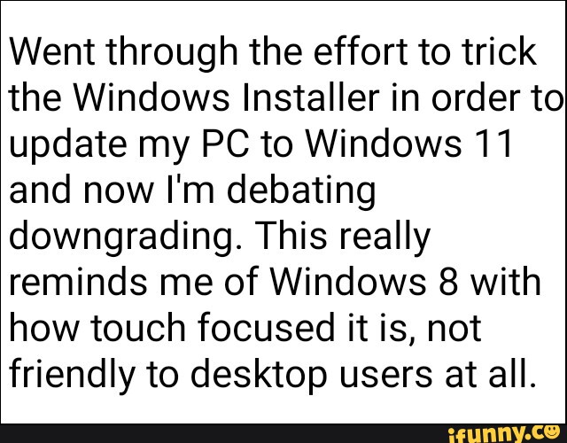 Downgrading memes. Best Collection of funny Downgrading pictures on iFunny