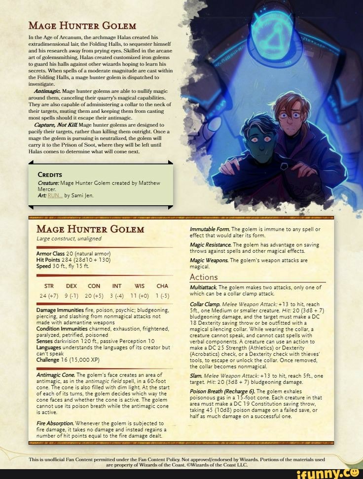 Mace Hunter GOLEM In the Age of Arcanus -chmage Halas ereates ...