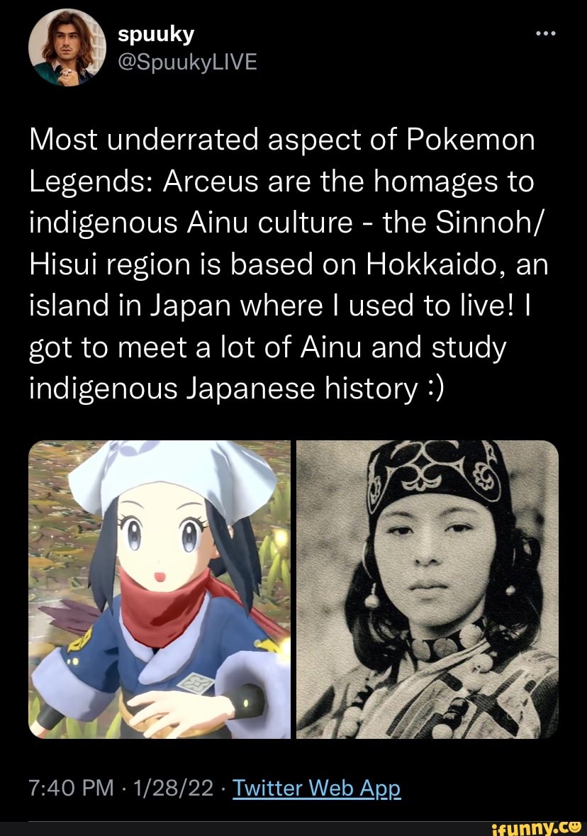 Most underrated aspect of Pokemon Legends: Arceus are the homages to ...