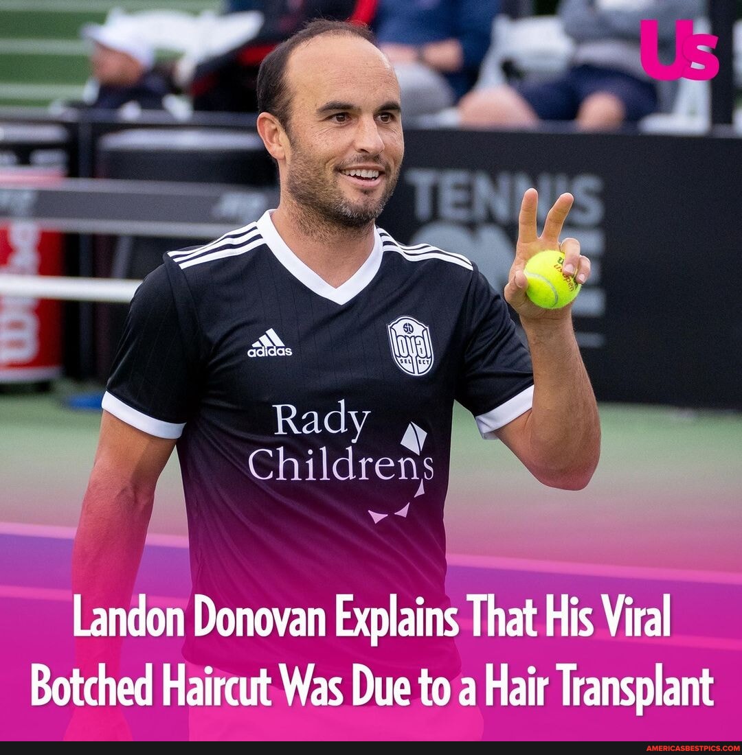 Landon Donovan's viral haircut stole the show at #Euro2024 ... but he's ...