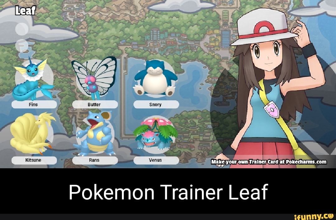 Pokemon Trainer Leaf