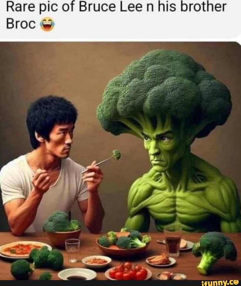 Rare pic of Bruce Lee n his brother Broc - iFunny