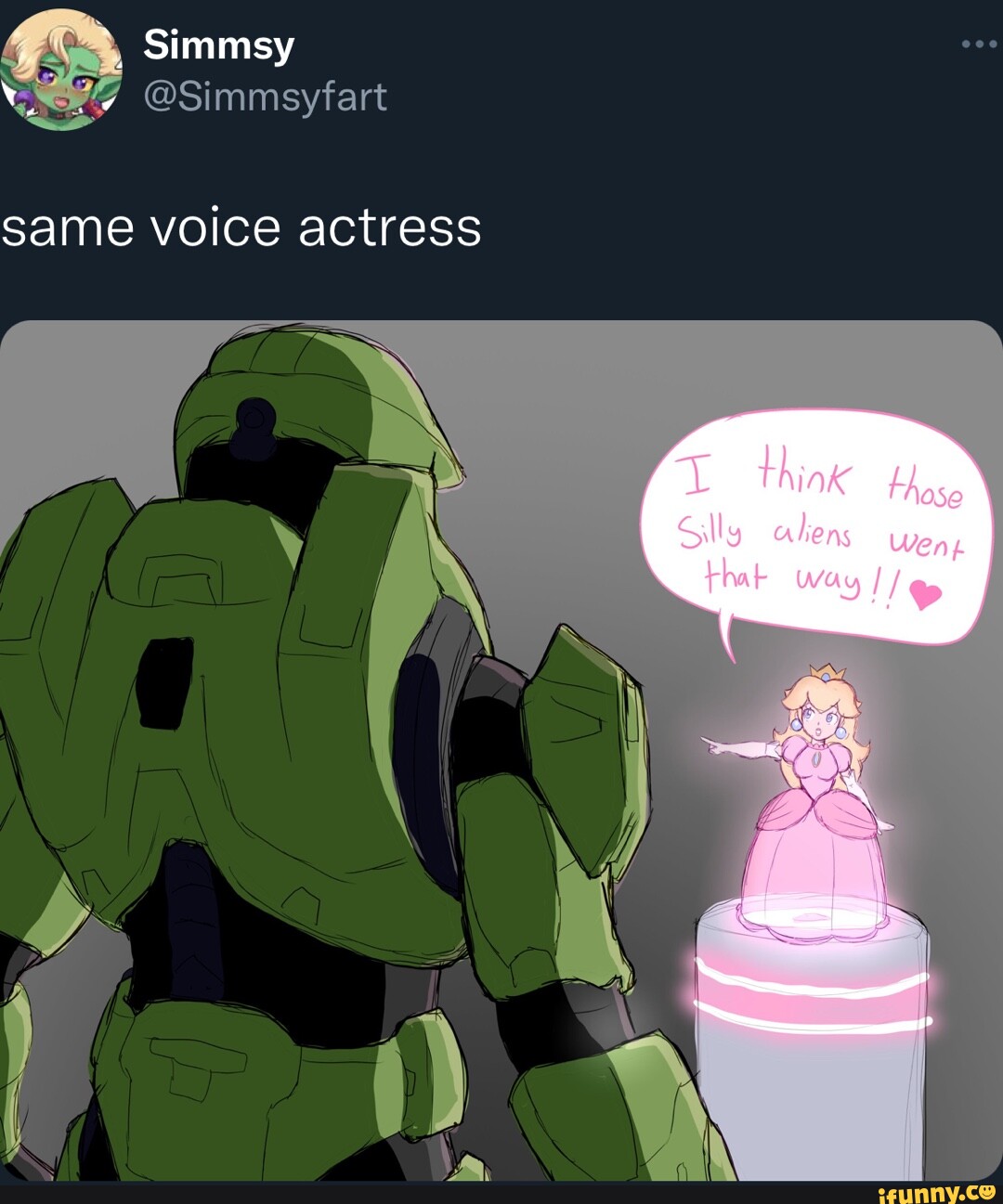 Simmsy same voice actress T think Wen I UM - iFunny