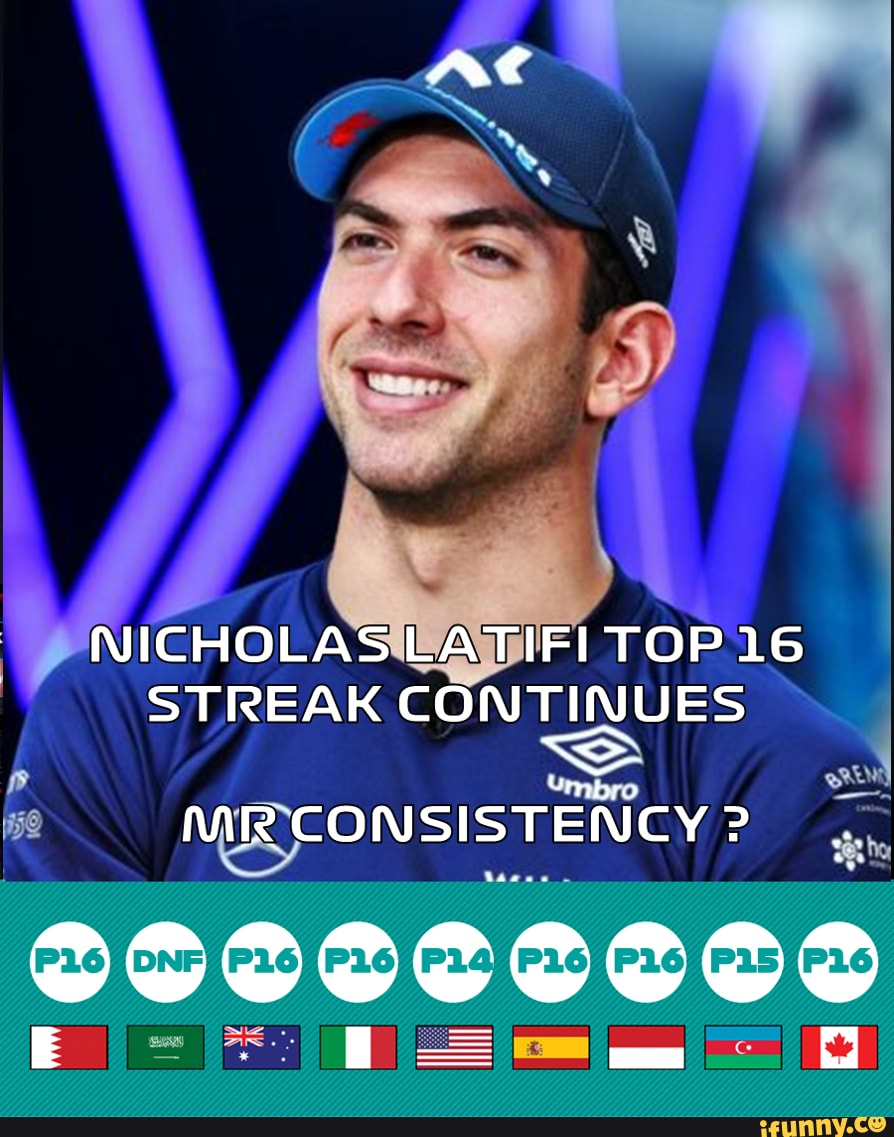 NICHOLAS LATIFI TOP 16 STREAK CONTINUES SS ATR CONSISTENCY ? - iFunny