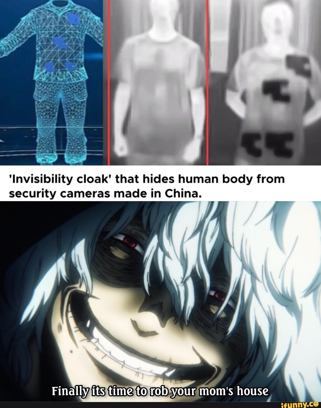 'Invisibility cloak' that hides human body from security cameras made ...