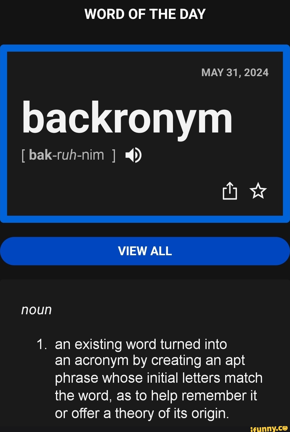 Acronym memes. Best Collection of funny Acronym pictures on iFunny