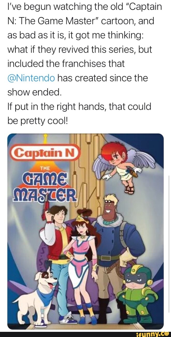 Captain N Memes Remember Captain N? #retrotiktok #retrovideok