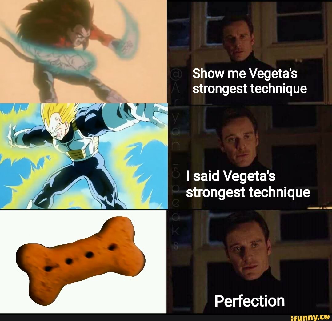 Show me Vegeta's strongest technique I said Vegeta's strongest ...