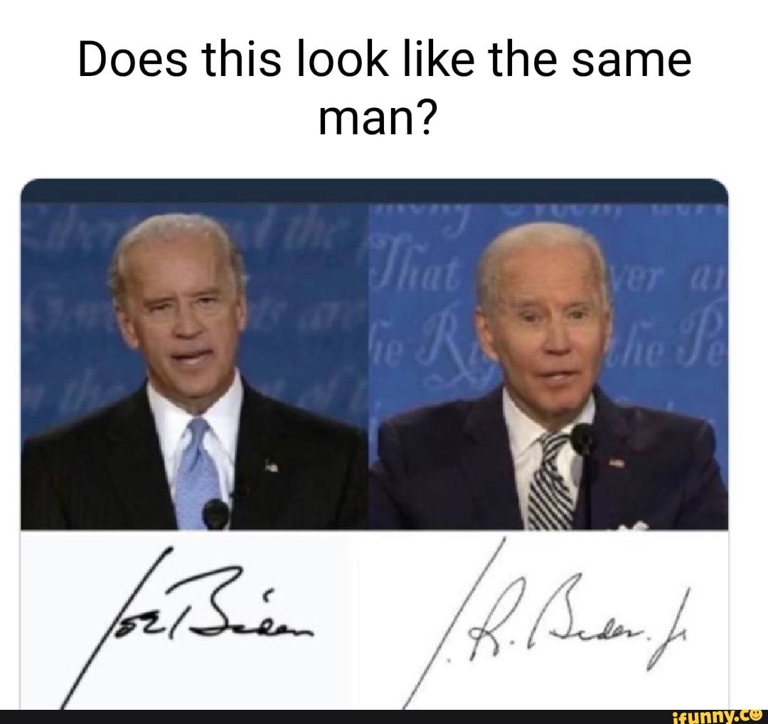 Does this look like the same man? I - iFunny