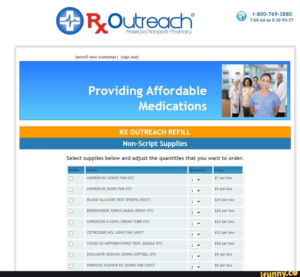 R,Outreach' 1-800-769-3880 (enroll new customer) (sign out) Providing ...