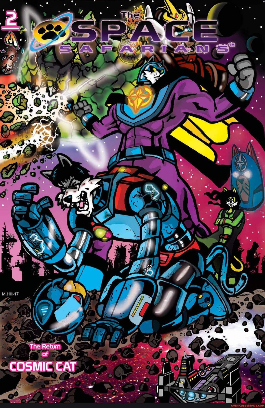 COSMIC CAT - America’s best pics and videos