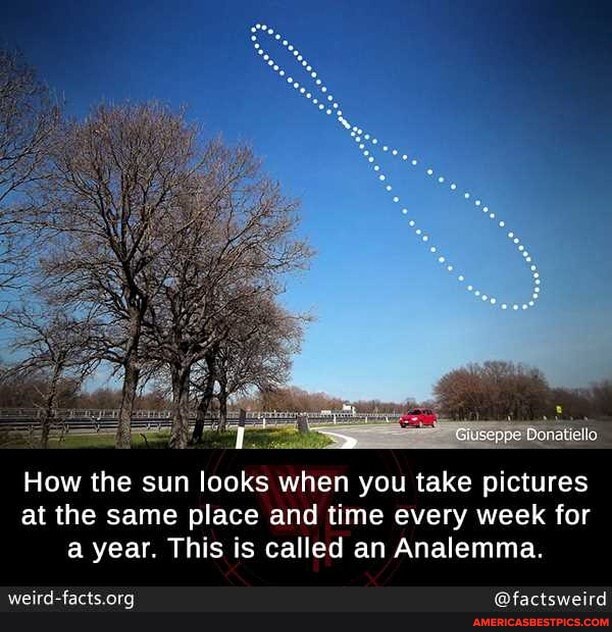 How the sun looks when you take pictures at the same place and time ...