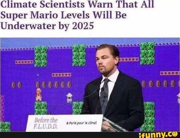Climate Scientists Warn That All Super Mario Levels Will Be Underwater ...