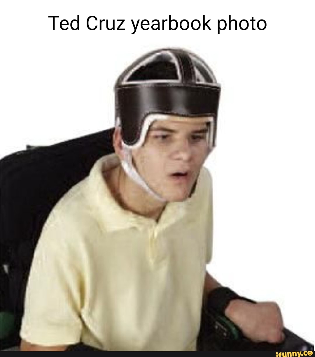 Ted Cruz yearbook photo - iFunny
