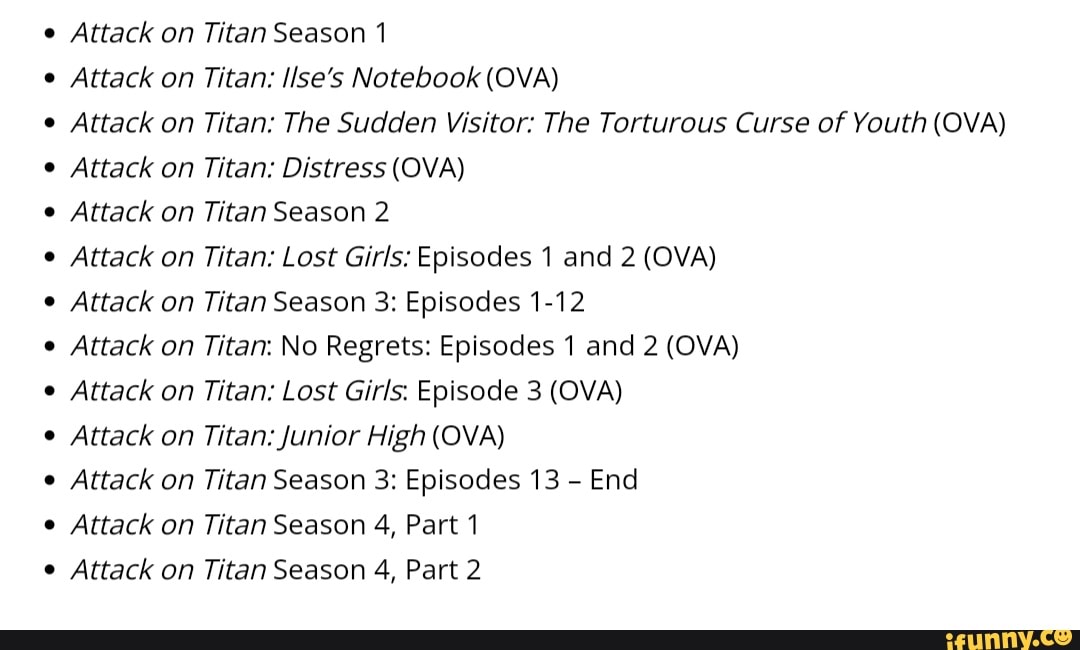 Attack on Titan Season 1 Attack on Titan: Ilse's Notebook (OVA) Attack ...