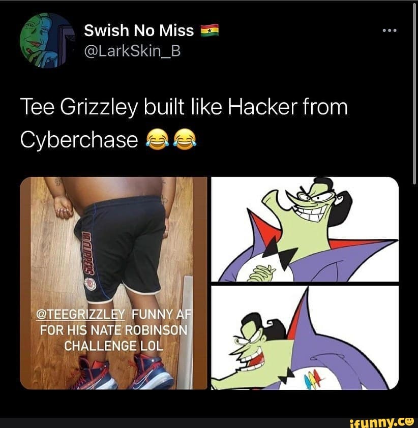 Swish No Miss Tee Grizzley built like Hacker from Cyberchase ...