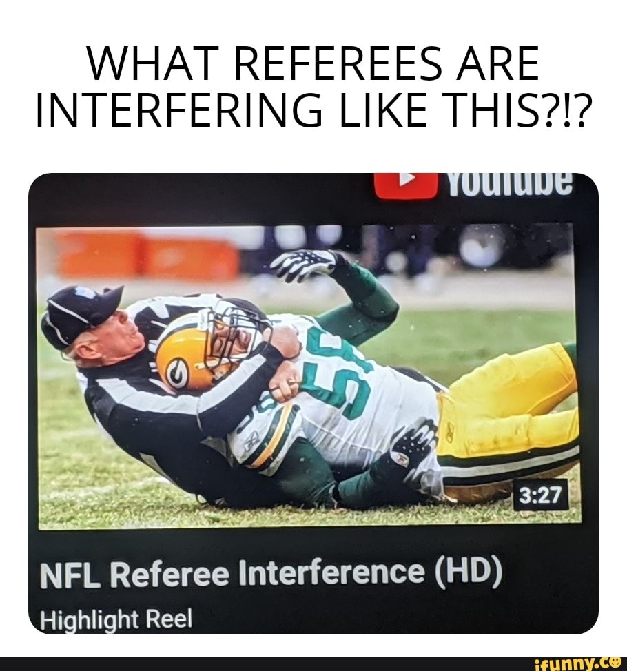 WHAT REFEREES ARE INTERFERING LIKE THIS?!? NEL Referee Interference (HD ...