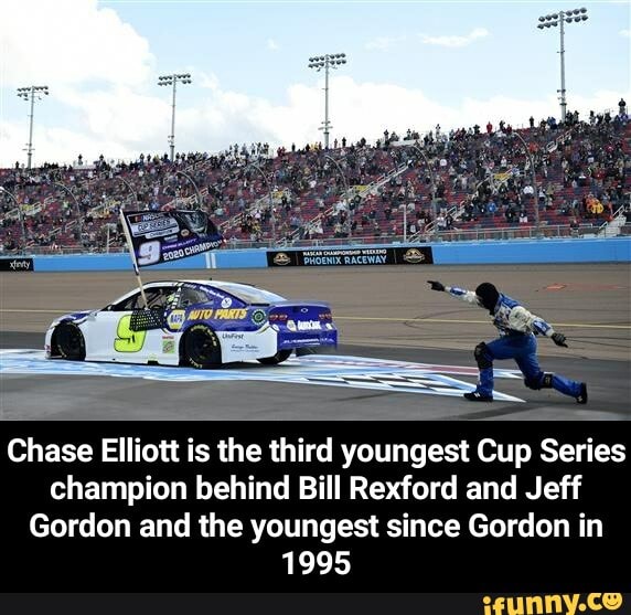 Chase Elliott is the third youngest Cup Series champion behind Bill ...