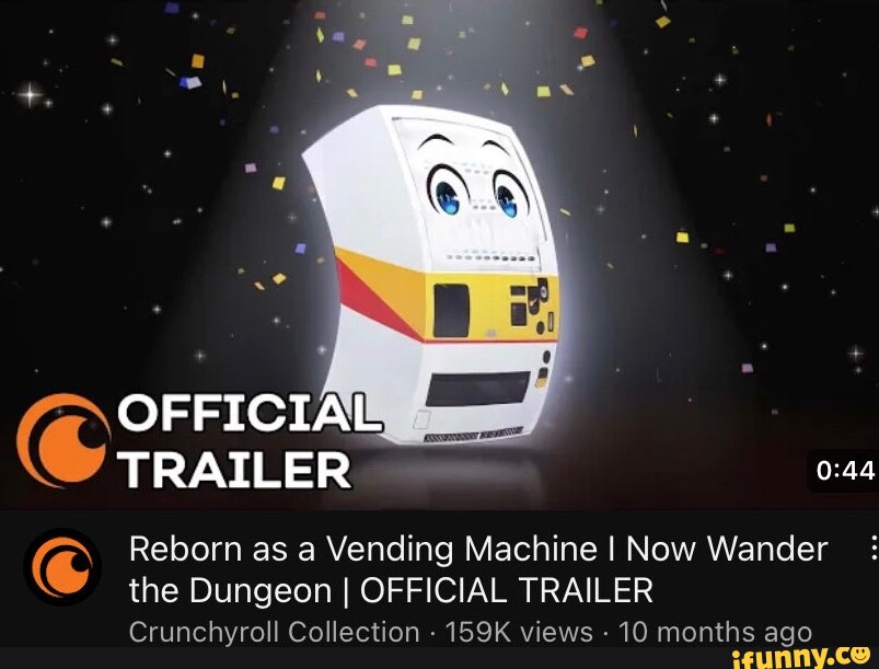 OFFICIAL TRAILER Reborn as a Vending Machine I Now Wander the Dungeon I ...