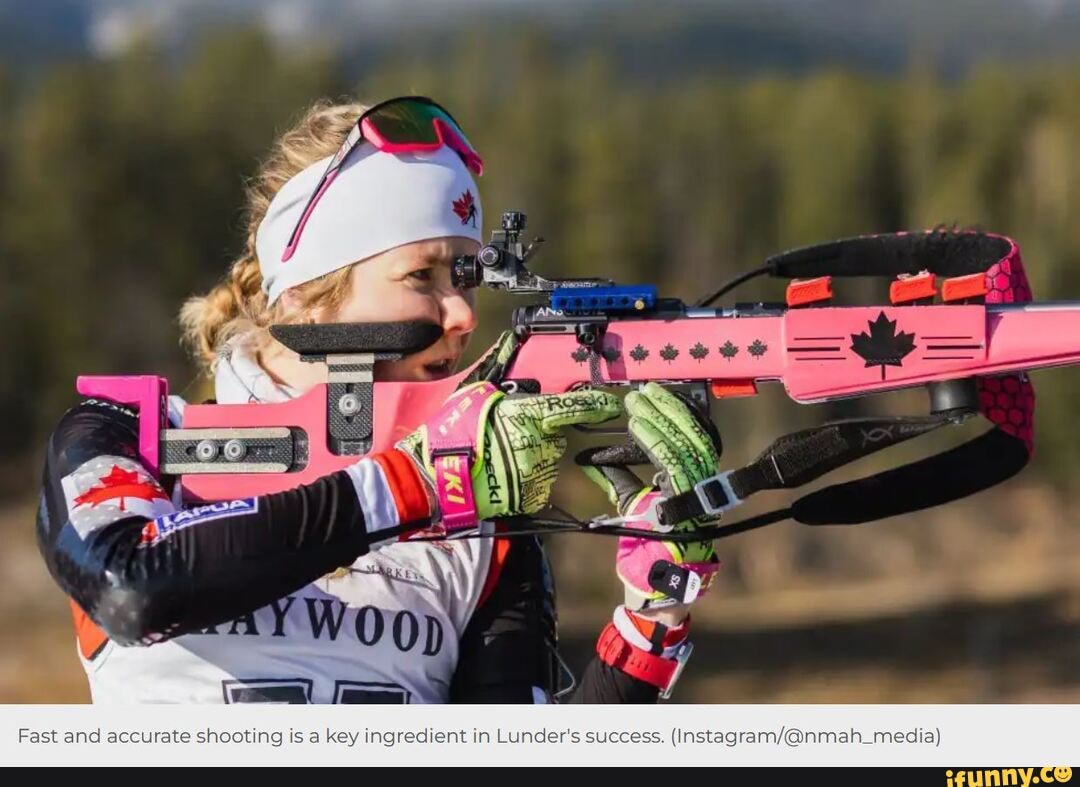 Biathlon Team Canada - OD Fast and accurate shooting is a kay ...