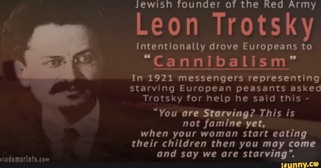 Jewish founder of the Red Army Leon Trotsky Intentionally drove ...