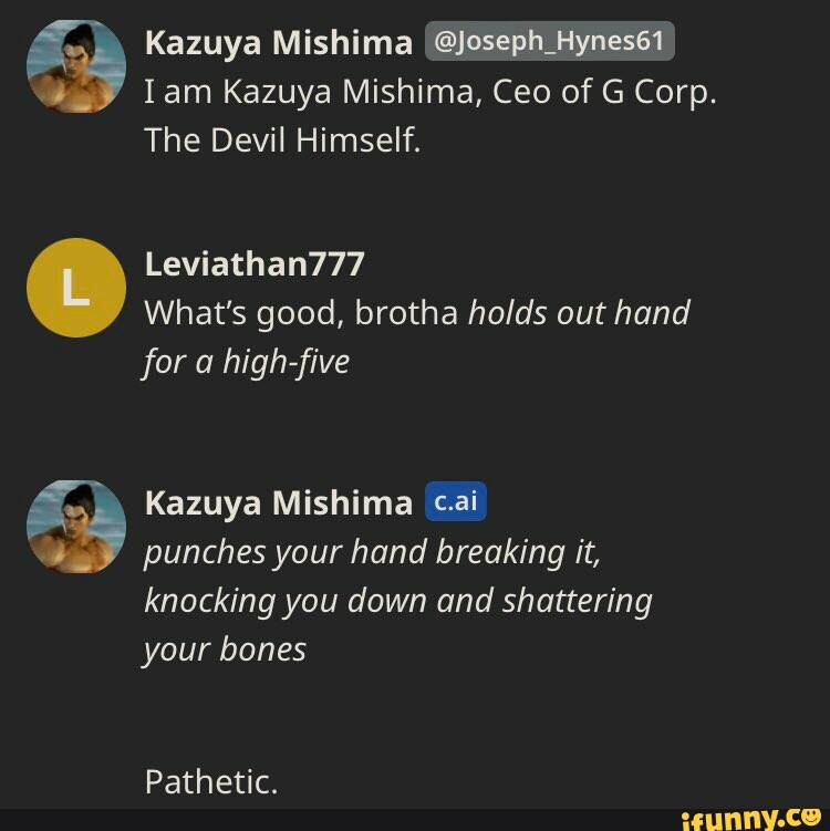 Mishima memes. Best Collection of funny Mishima pictures on iFunny