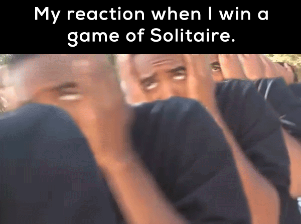 Solitaire memes. Best Collection of funny Solitaire pictures on iFunny