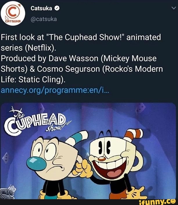 First look at "The Cuphead Show!" animated series (Netflix). Produced ...