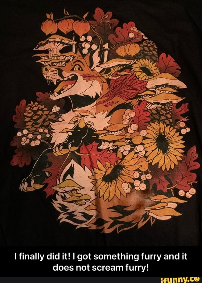 OS I finally did it! I got something furry and it does not scream furry ...