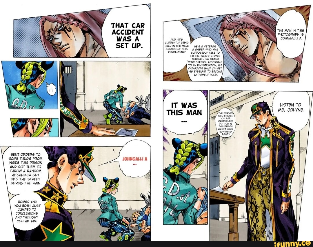 Jolyne memes. Best Collection of funny Jolyne pictures on iFunny