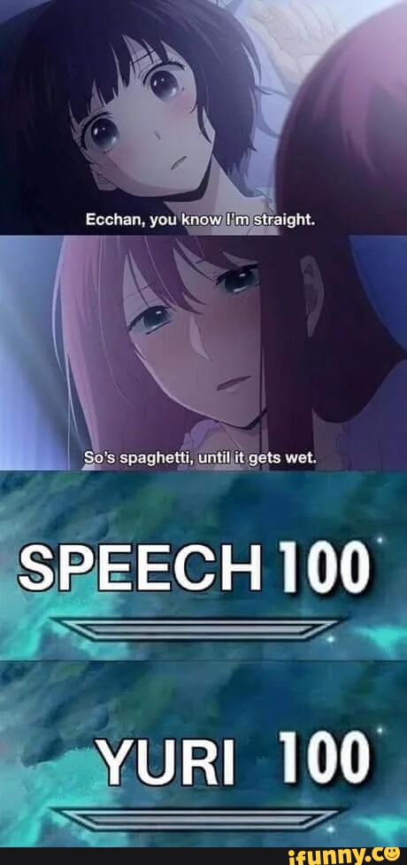 SPEECH 100 YURI 100 - iFunny