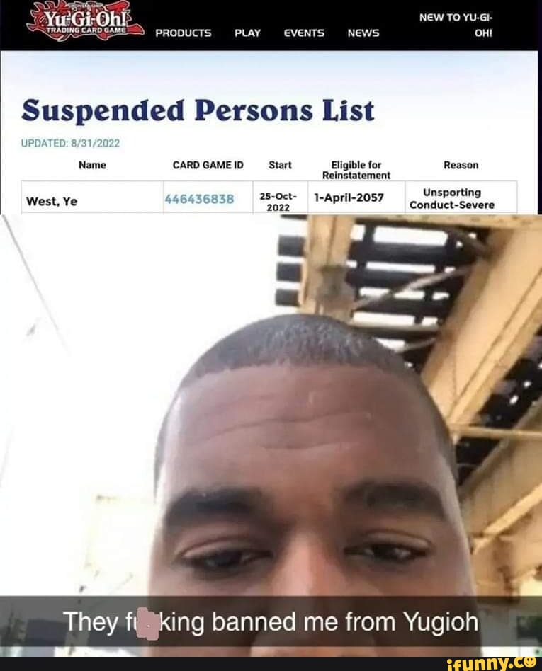 Reinstatement memes. Best Collection of funny Reinstatement pictures on ...