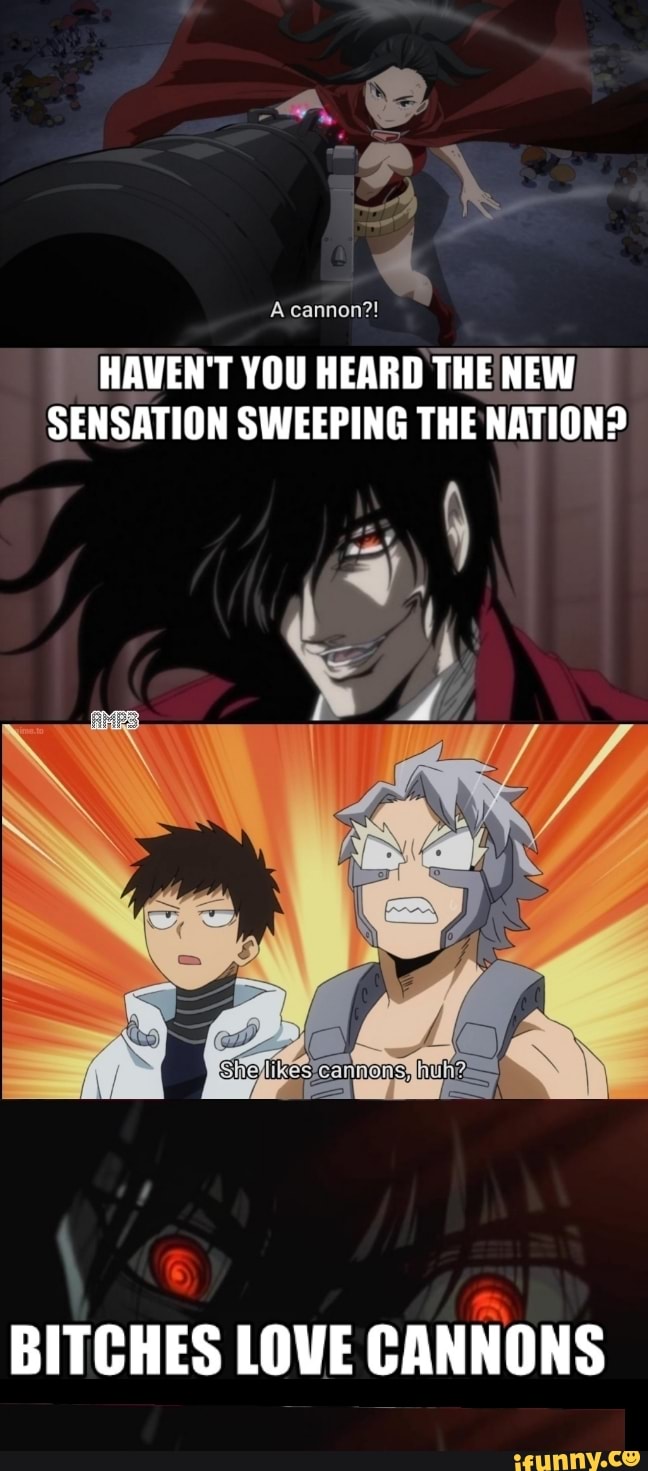 Cannon?! HAVEN'T YOU HEARD THE NEW SENSATION SWEEPING THE NATION ...