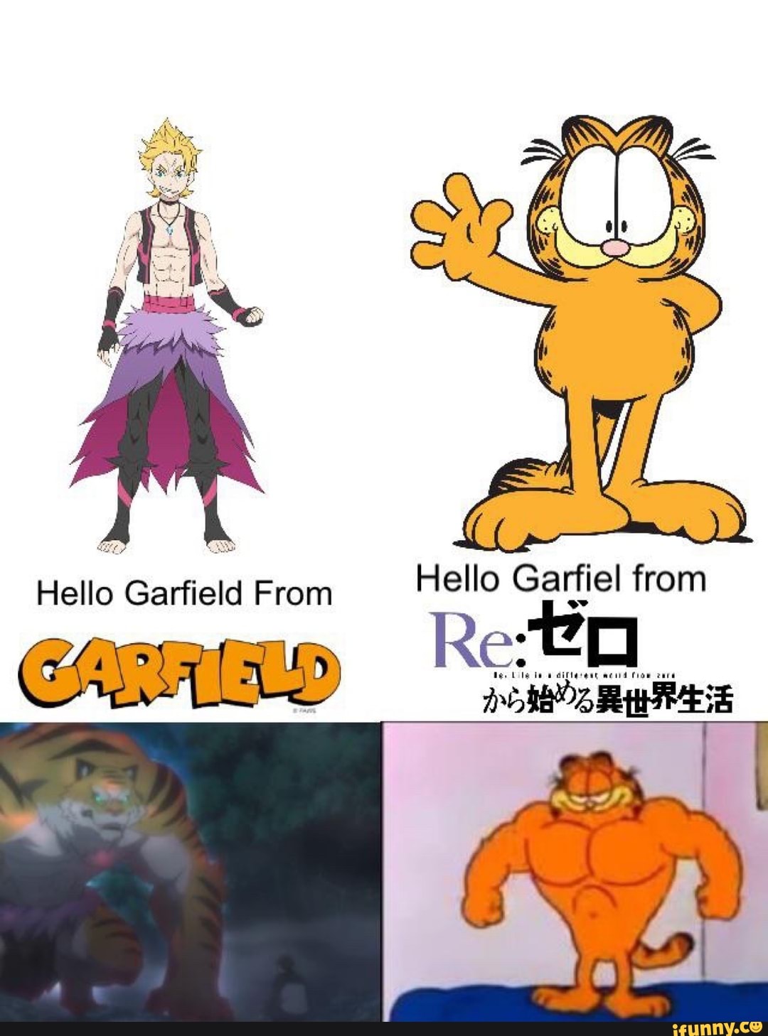 Hello Garfield From Hello Garfiel from - iFunny
