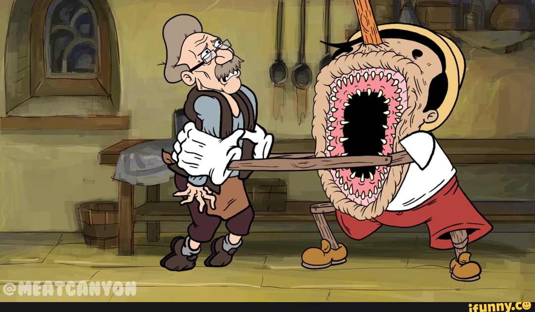 Cursed_pinocchio memes. Best Collection of funny Cursed_pinocchio ...