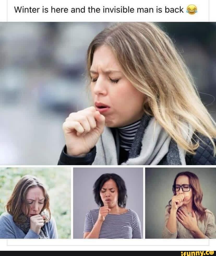 Winter is here and the invisible man is back - iFunny