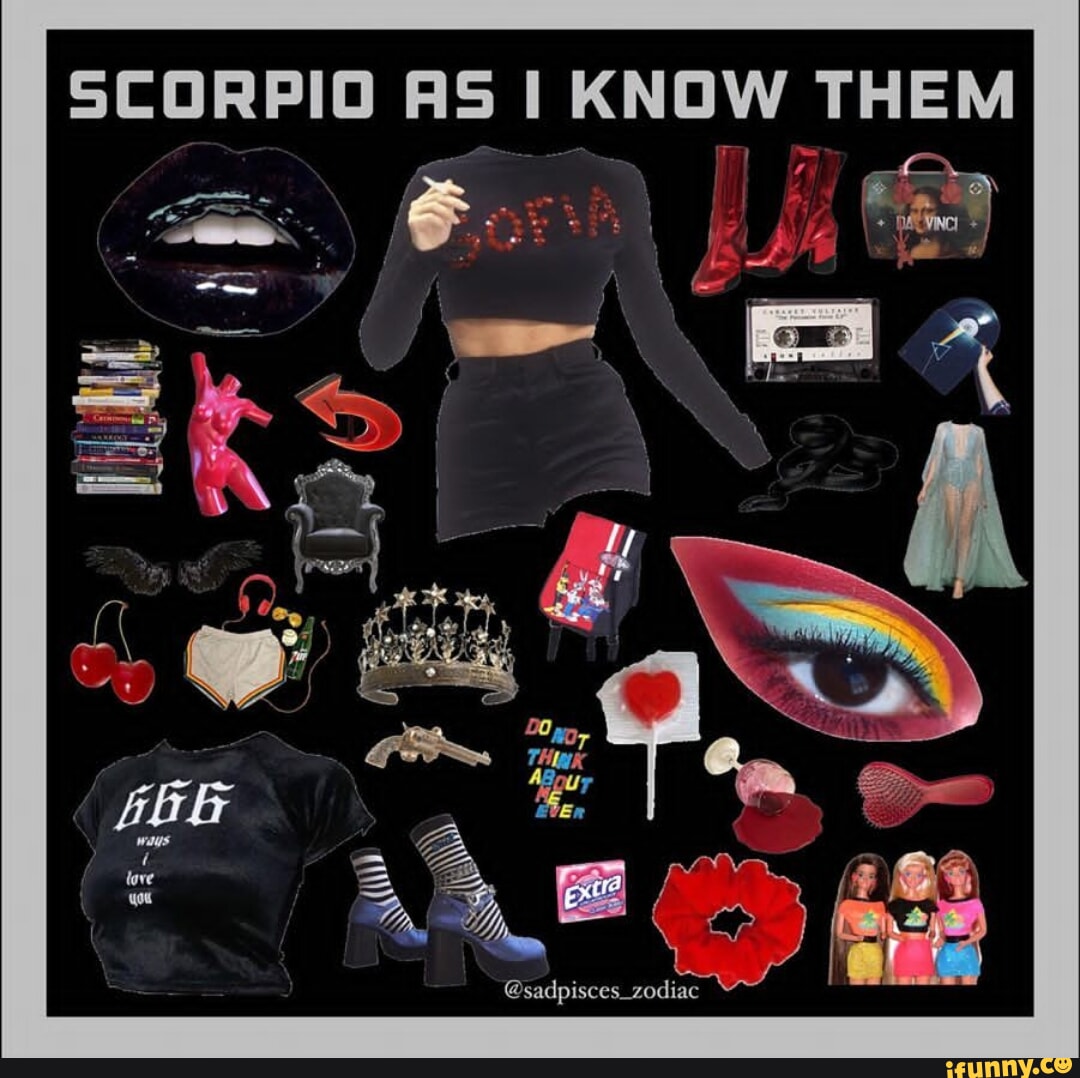 Scorpioaesthetic memes. Best Collection of funny Scorpioaesthetic ...