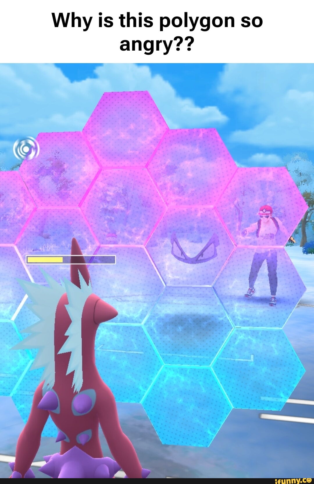 Why is this polygon so angry?? ff I - iFunny