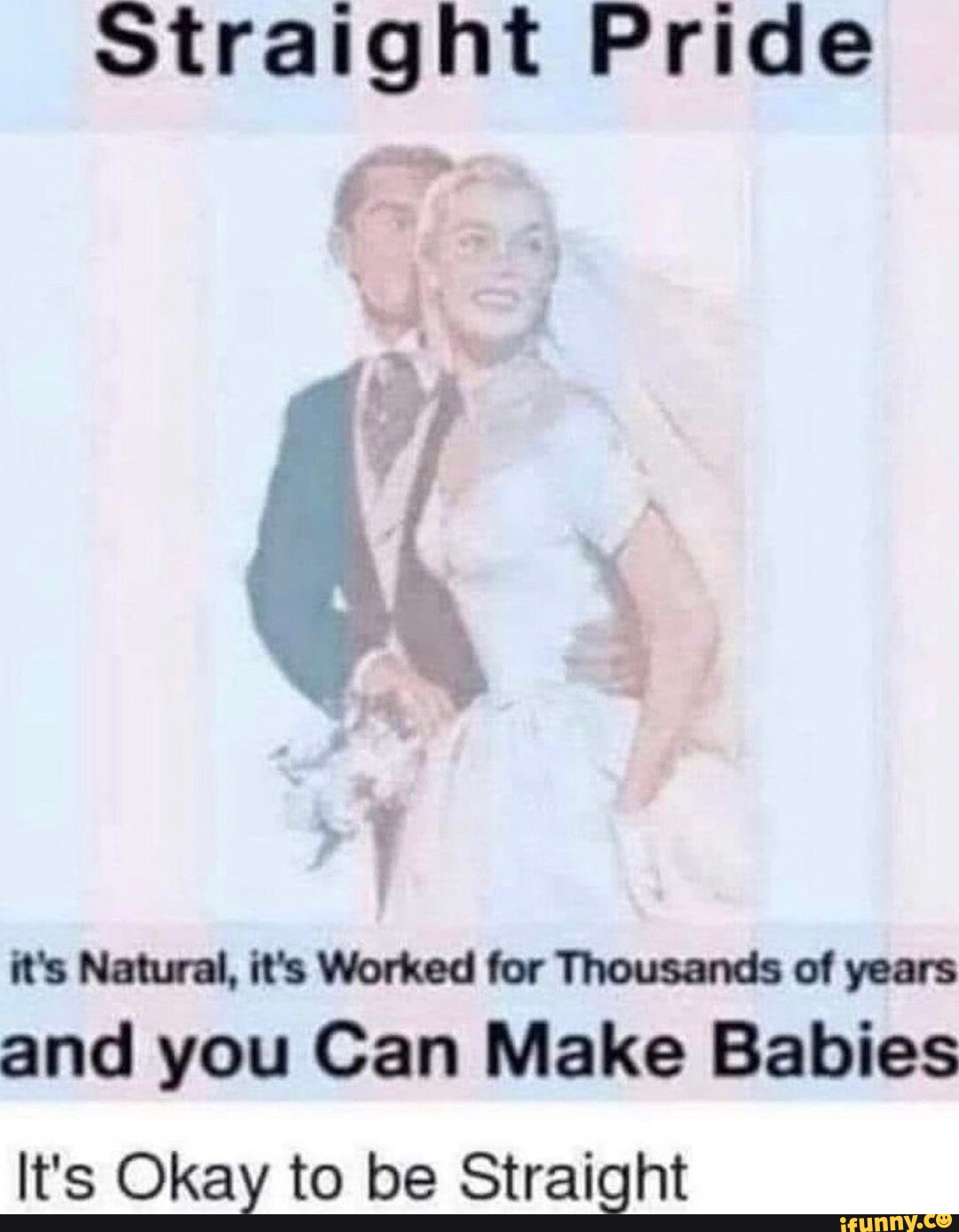 Straight Pride it's Natural, it's Worked for Thousands of years and you ...