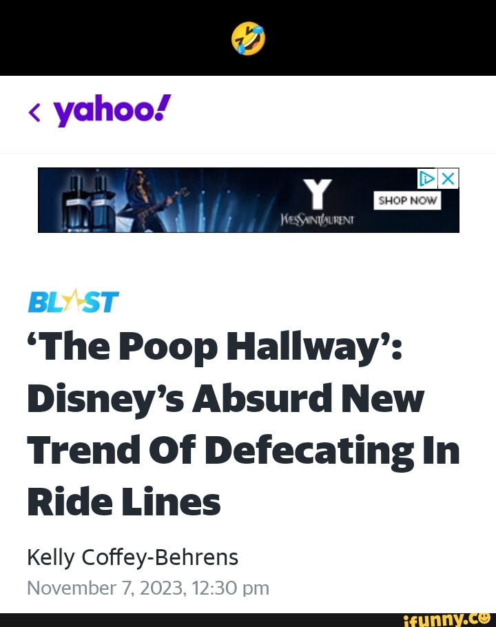 'The Poop Hallway': Disney's Absurd New Trend Of Defecating In Ride ...
