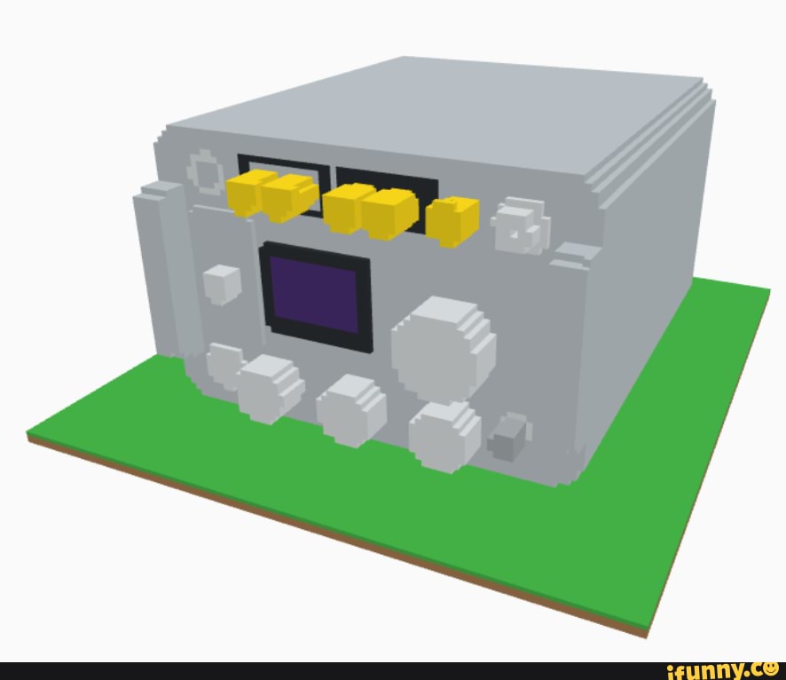 The MTU-5C makes it to Minecraft! - iFunny