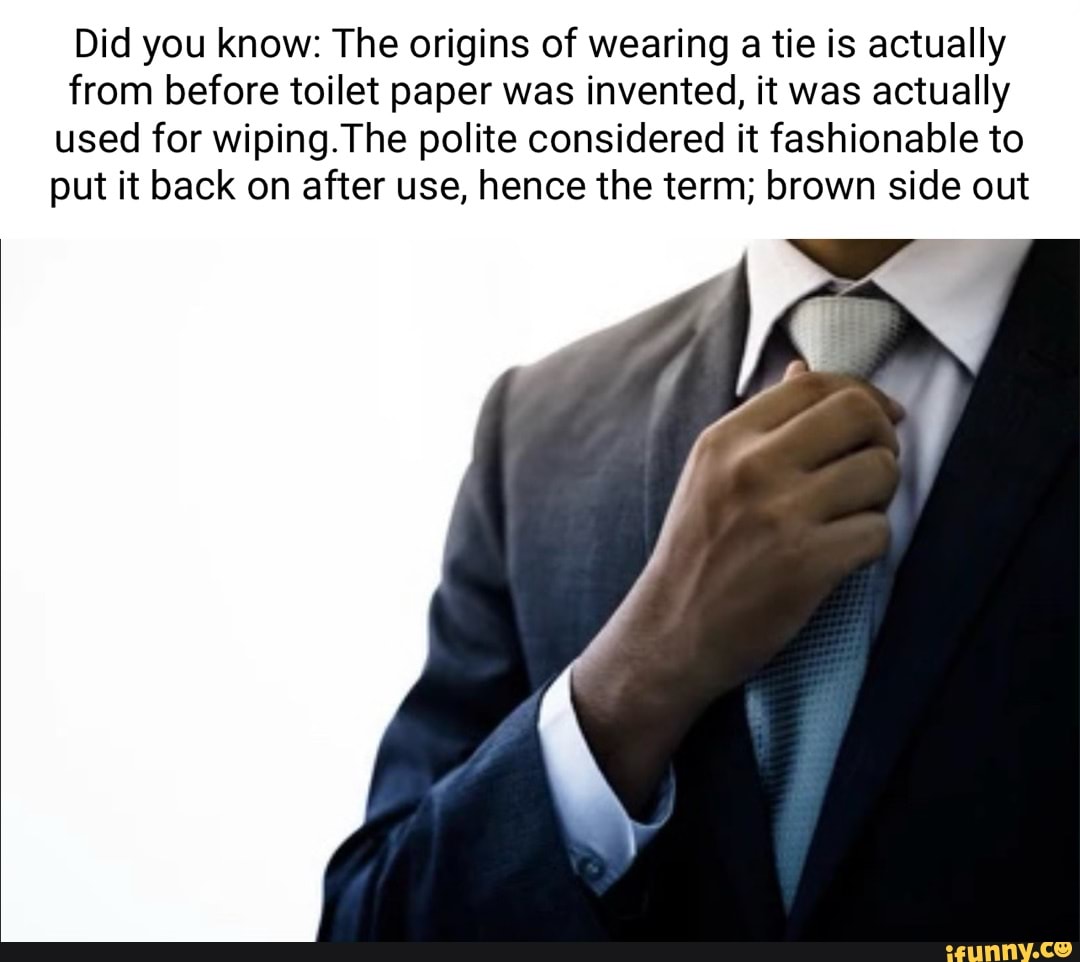 Did you know: The origins of wearing a tie is actually from before ...