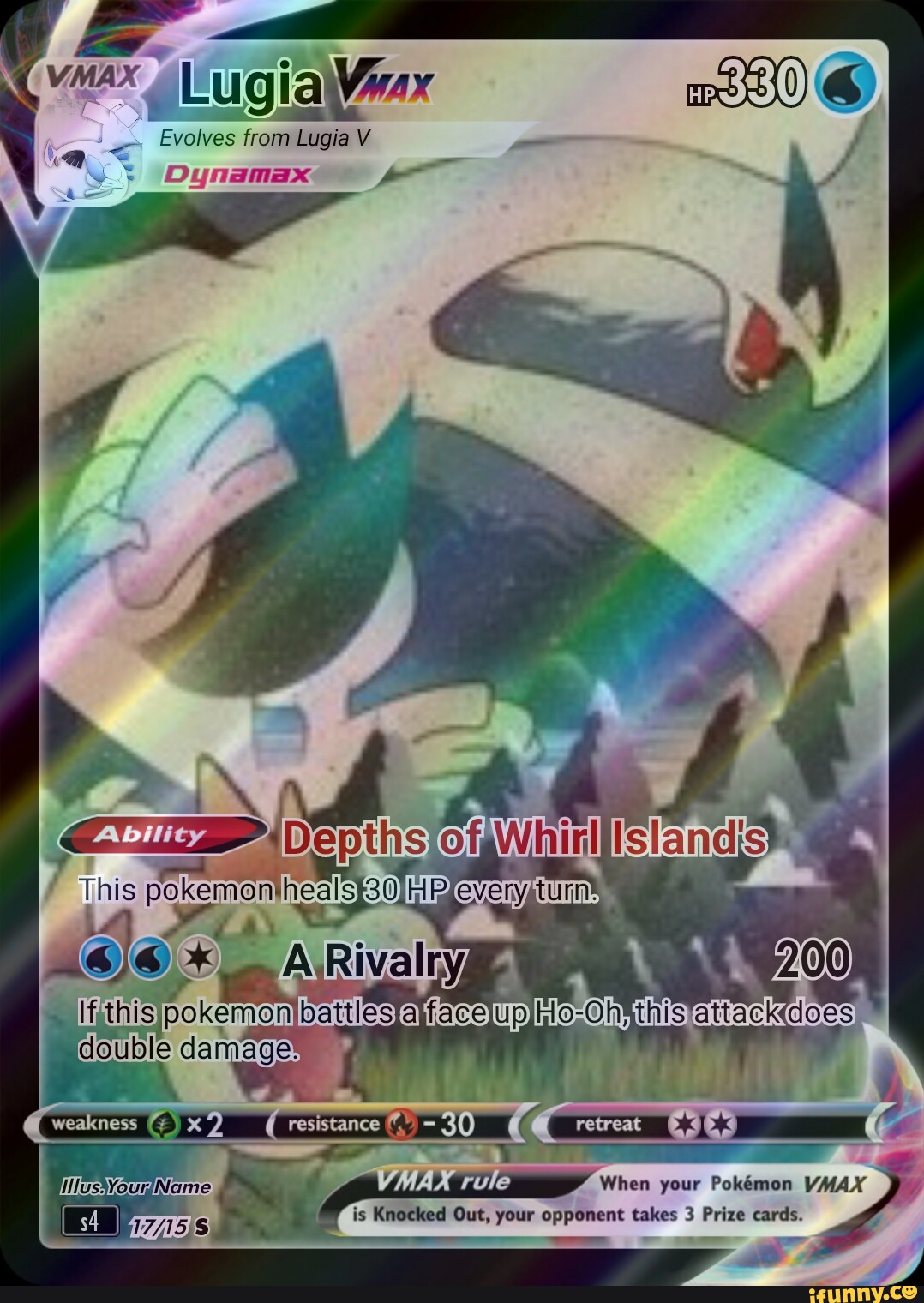 VMAX Evolves from Lugia V Dynamax Depths of * ARivalty this 200 Ifithis ...