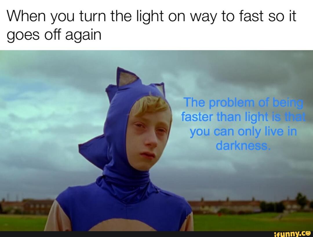 When you turn the light on way to fast so it goes off again The problem ...