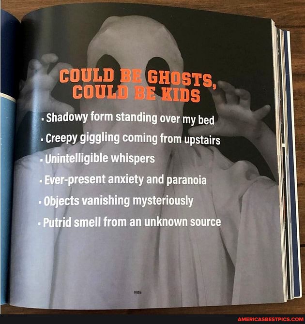 Shadowy form standing over my bed Creepy giggling coming from upstairs ...