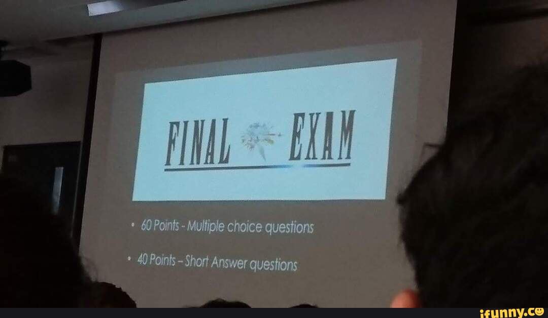 I literally can't wait :( - 60 Points - Multiple choice questions * 40 ...