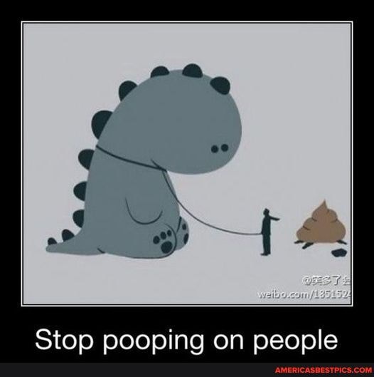 Stop pooping on people - America’s best pics and videos