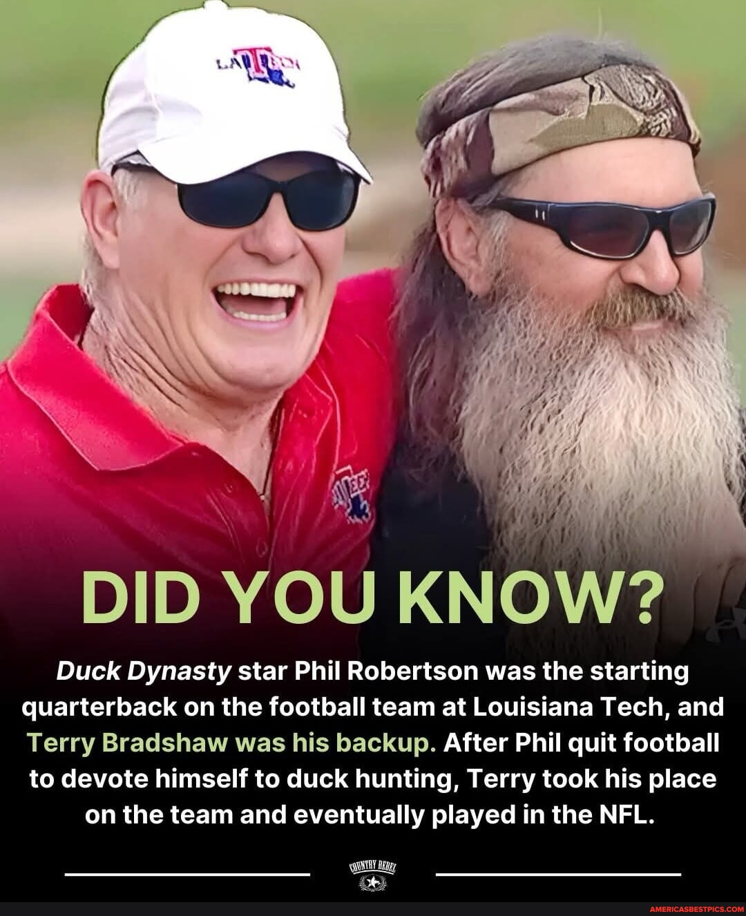 DID YOU KNOW? Duck Dynasty star Phil Robertson was the starting ...