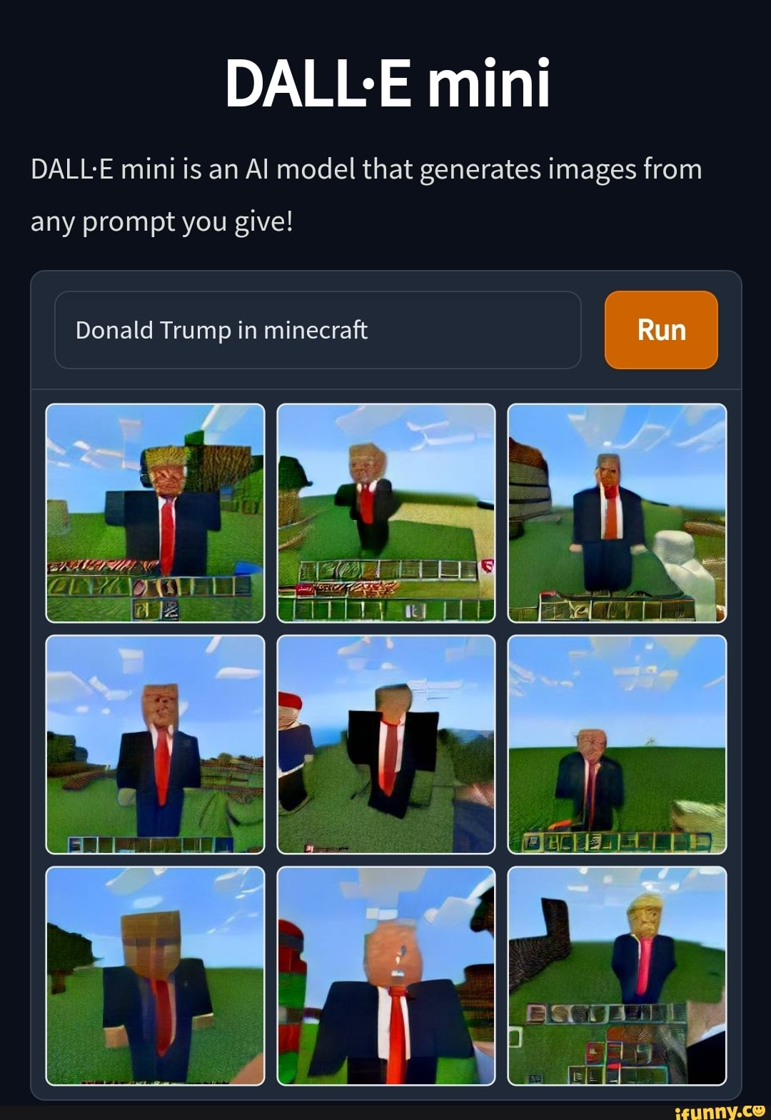 DALL-E mini DALL-E mini is an Al model that generates images from any ...